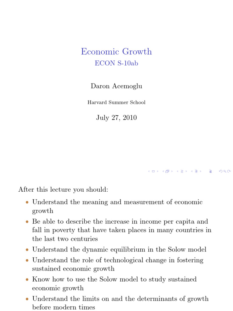 Economic Growth | PDF | Economic Growth | Income