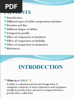 Tableting Specification Manual | PDF