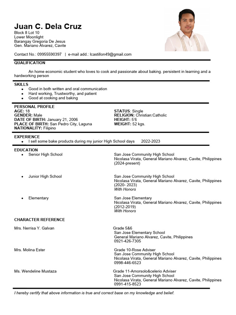 SampleResume For Beginners | PDF | Wellness
