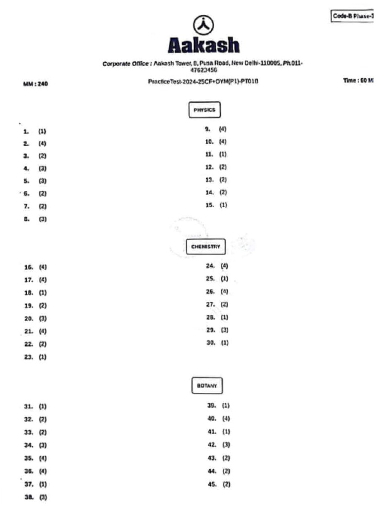 PT-01 - B - Sol (Oym-2025) | PDF