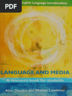 Fairclough - 1995 Critical Discourse Analysis | PDF