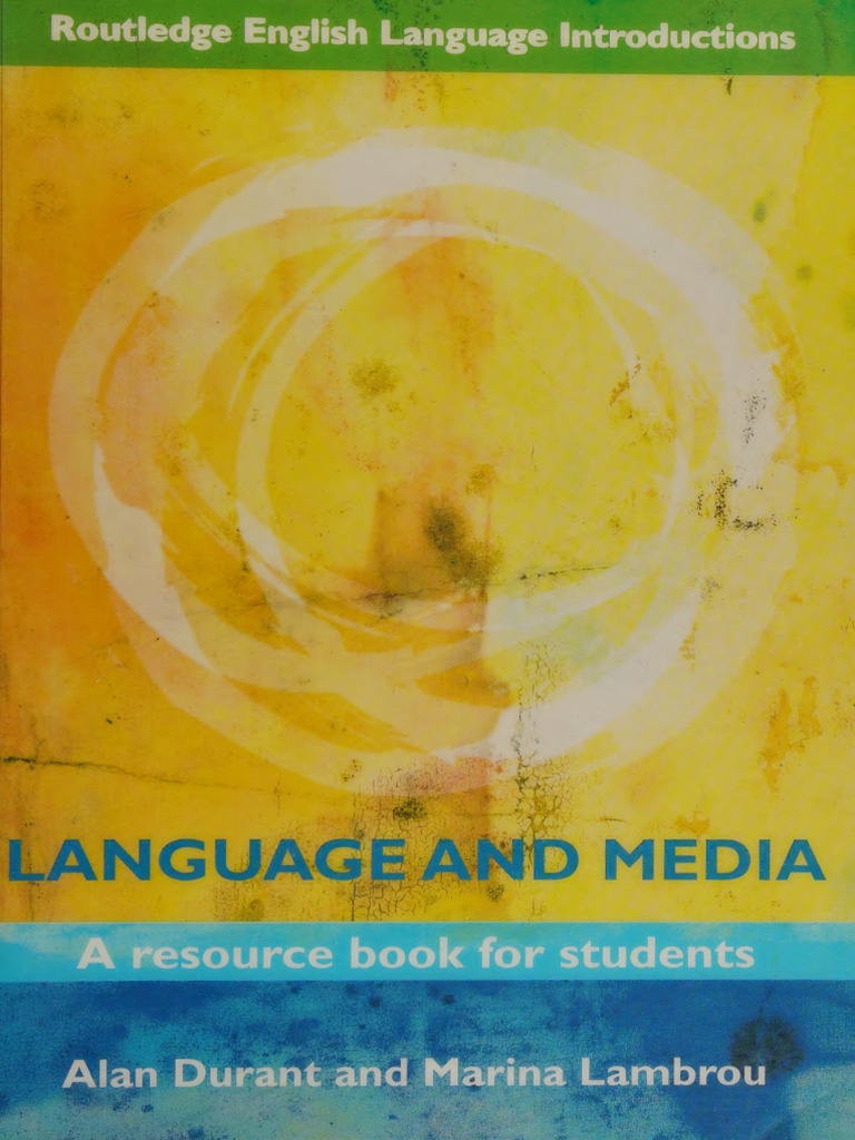 Language and Media: &/ Resource Book For Students | PDF | Human ...