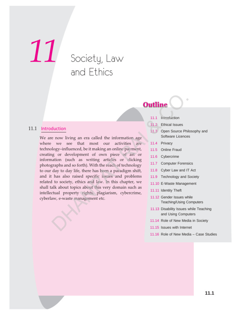 Unit 4-3 Society, Law and Eth.. | PDF | Free Software | Open Source