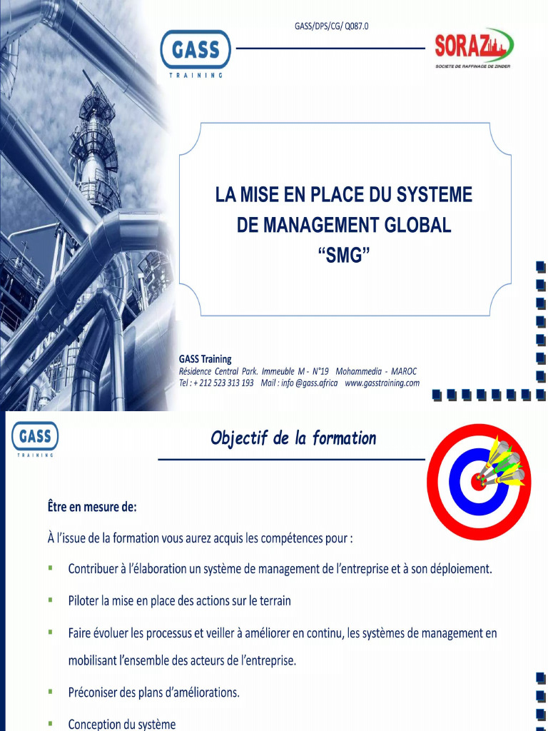 La Mise en Place de SMQ | PDF