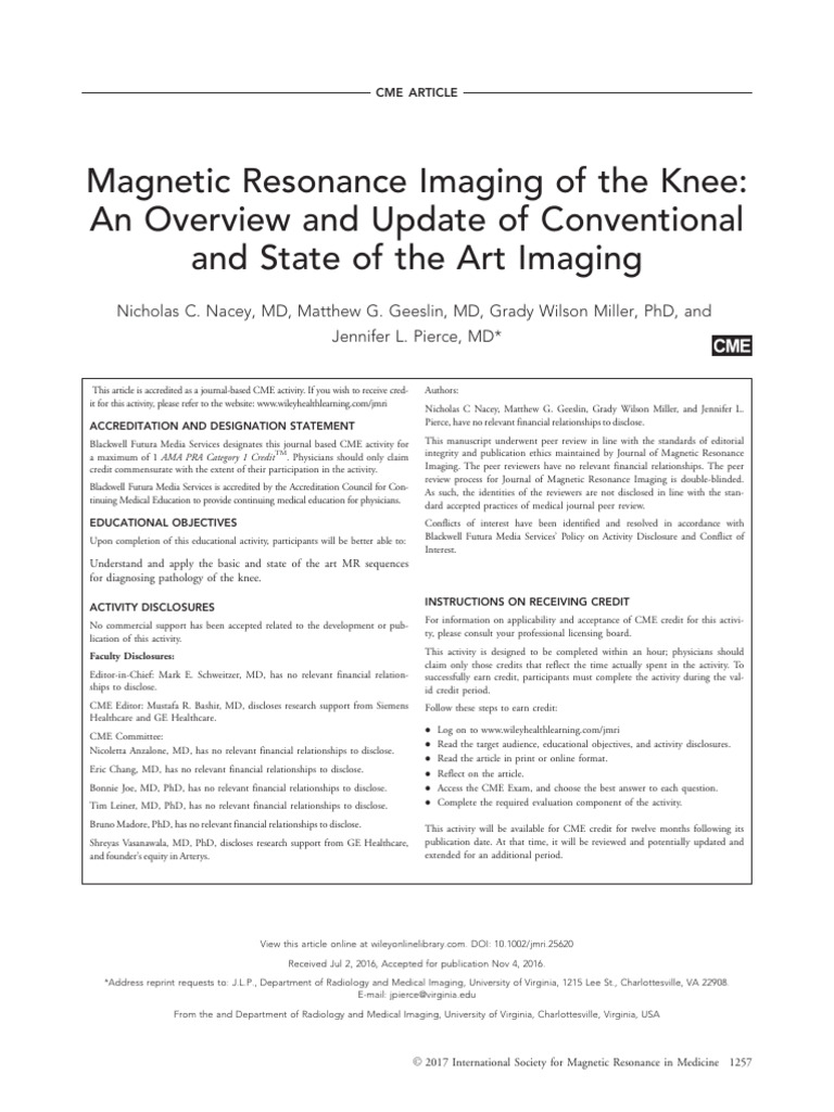 Magnetic Resonance Imaging - 2017 - Nacey - Magnetic Resonance Imaging ...