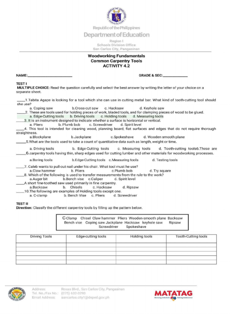 Woodworking Fundmentals | PDF
