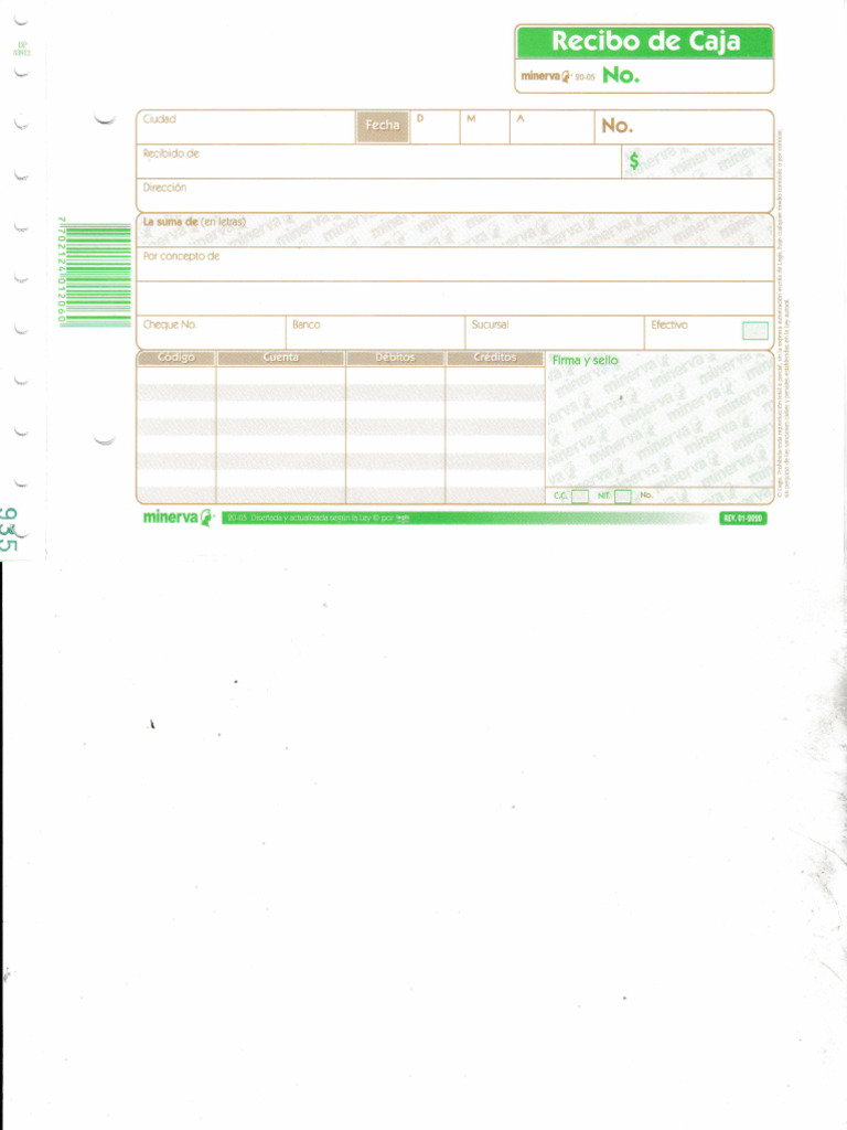Recibo de Caja | PDF