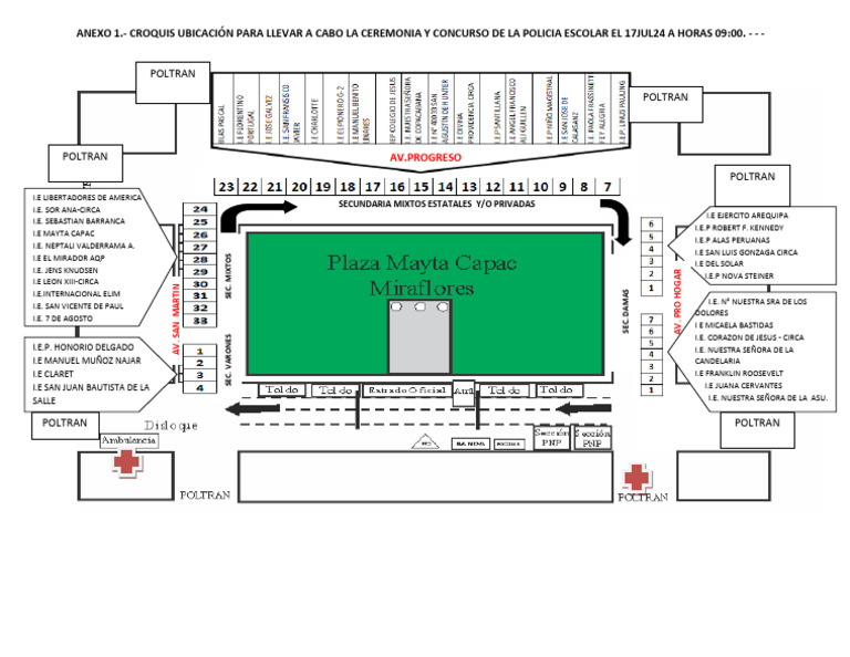 Croquis Plaza Mayta Capac | PDF