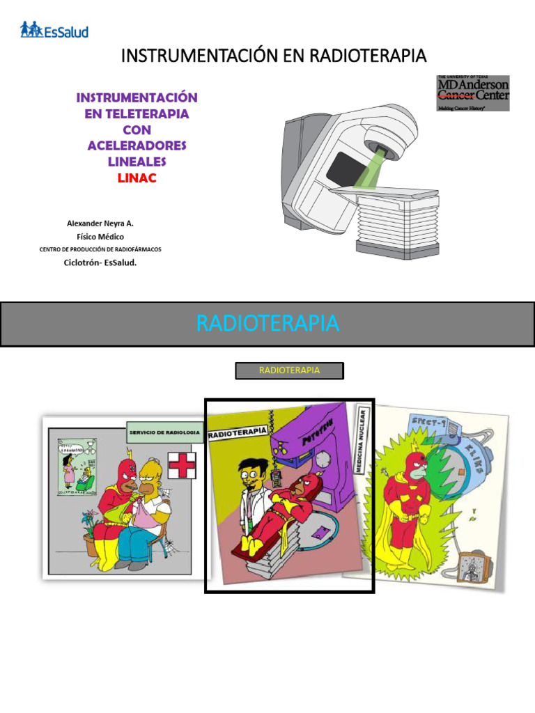 Aceleradores en Radioterapia | PDF | Acelerador de partículas | Electrón