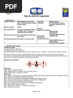 Msds-Trapos Contaminados | PDF | Contaminación | Agua