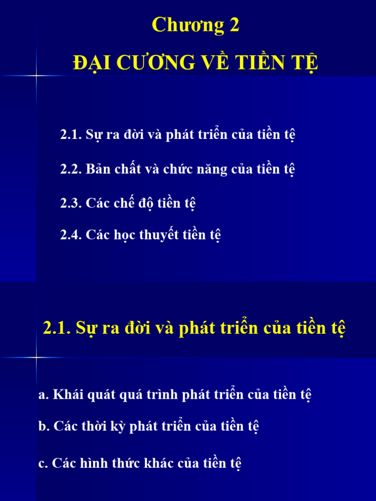 Tailieunhanh TCTT 02 Dai Cuong Ve Tien Te 0204 | PDF