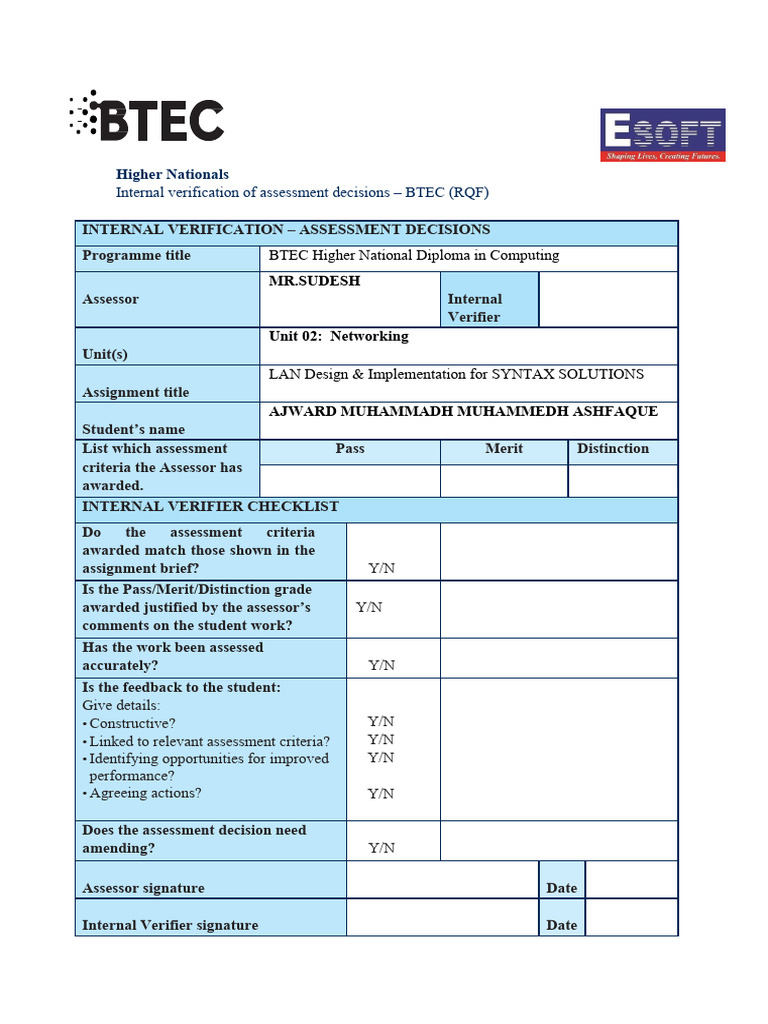 E1593583 - UNIT 2 NETWORKING New | PDF | Computer Network | Local Area ...