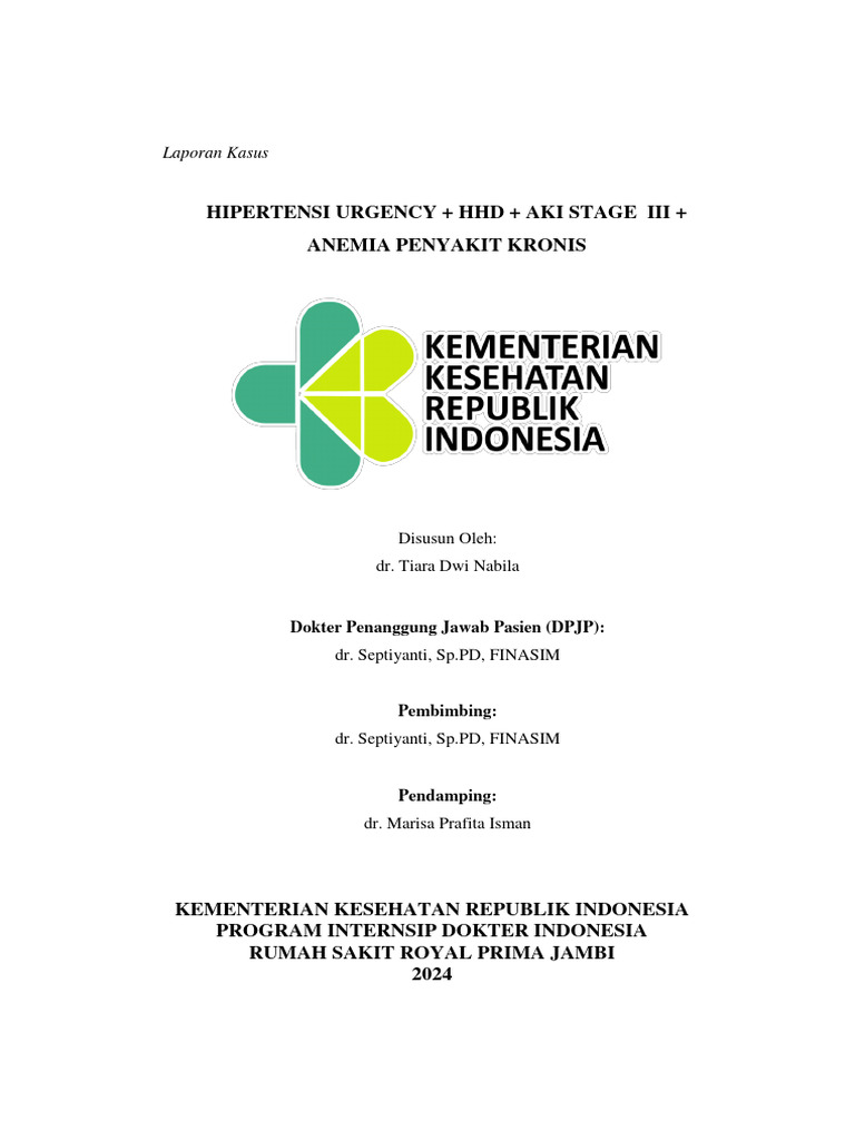 Laporan Kasus ISHIP TDN | PDF