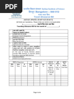 TA Bill Format | PDF