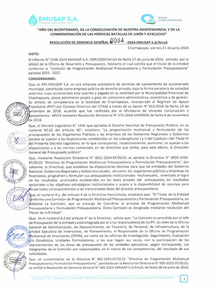 Resol 084 2024 GG | PDF