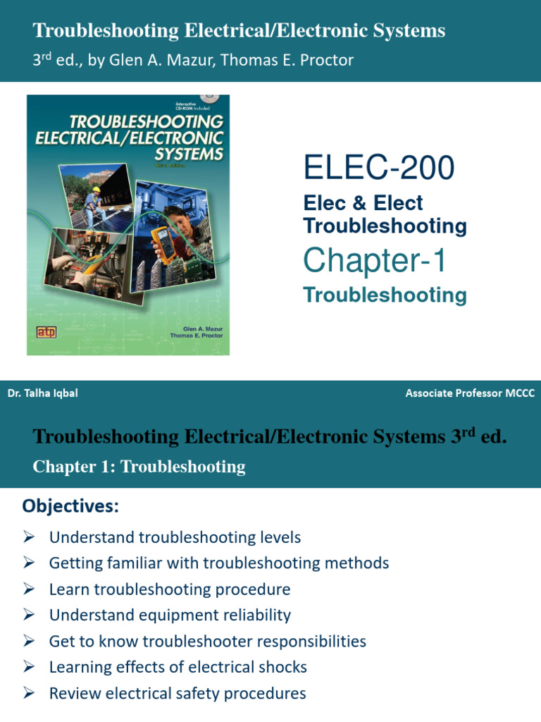 Ch1 Troubleshooting | PDF | Troubleshooting | Fuse (Electrical)