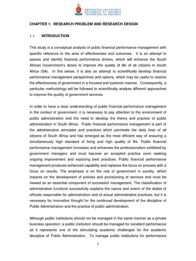 01 Chapter 1 | PDF | Public Finance | Governance