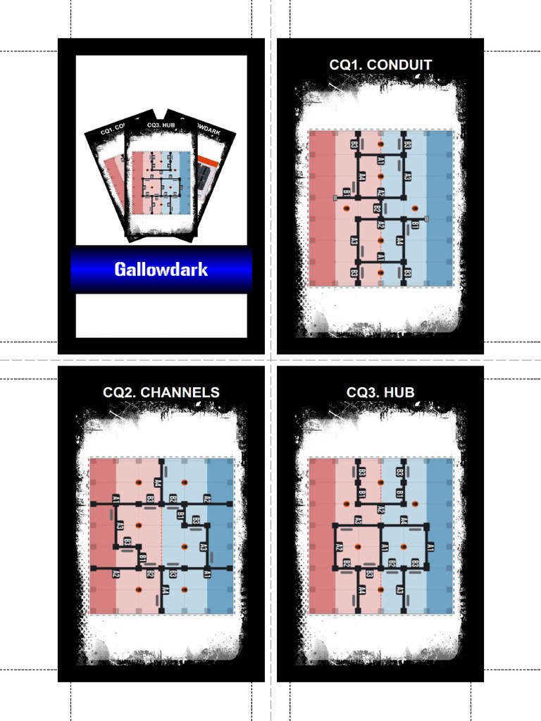 Gallowdark Map Pack Deck R1.1 DUPLEX A4 | PDF