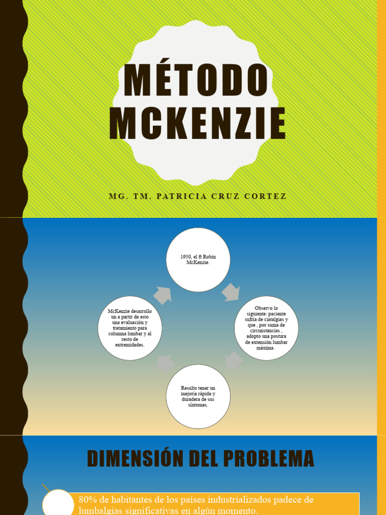 Método Mckenzie | PDF | Especialidades Medicas | Medicina CLINICA