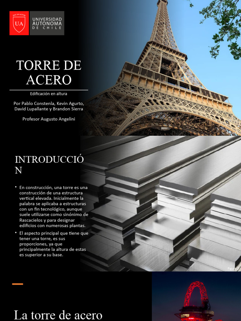 Torre de Acero | PDF | Ingeniería de Edificación
