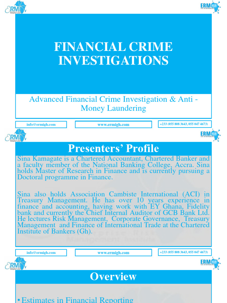 D4 Financial Crime Investigation | PDF | Internal Audit | Audit