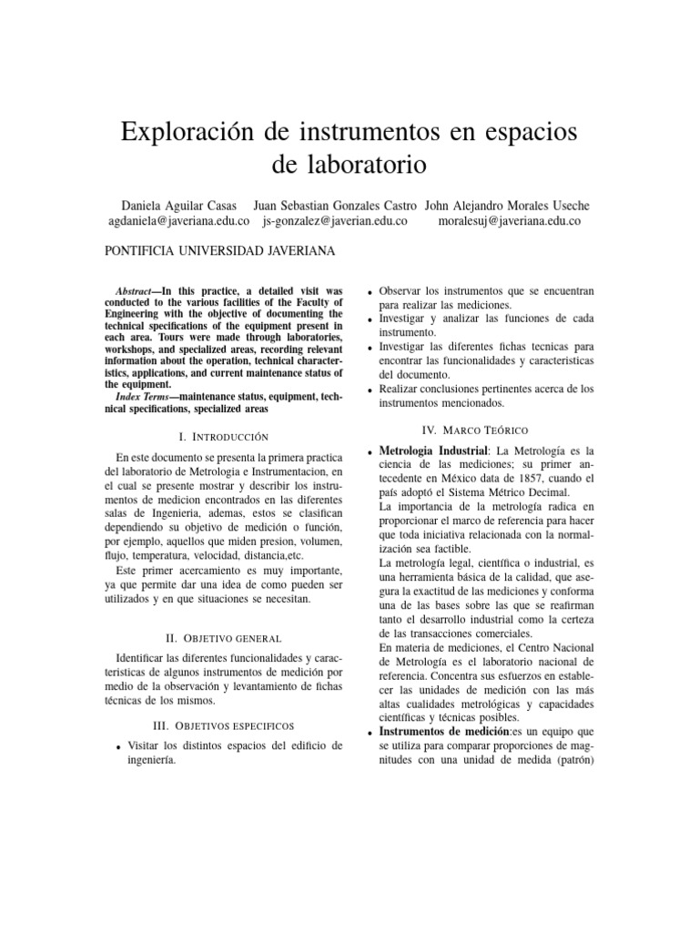 MI Lab 1 Avance | PDF | Sensor | Ingenieria Eléctrica