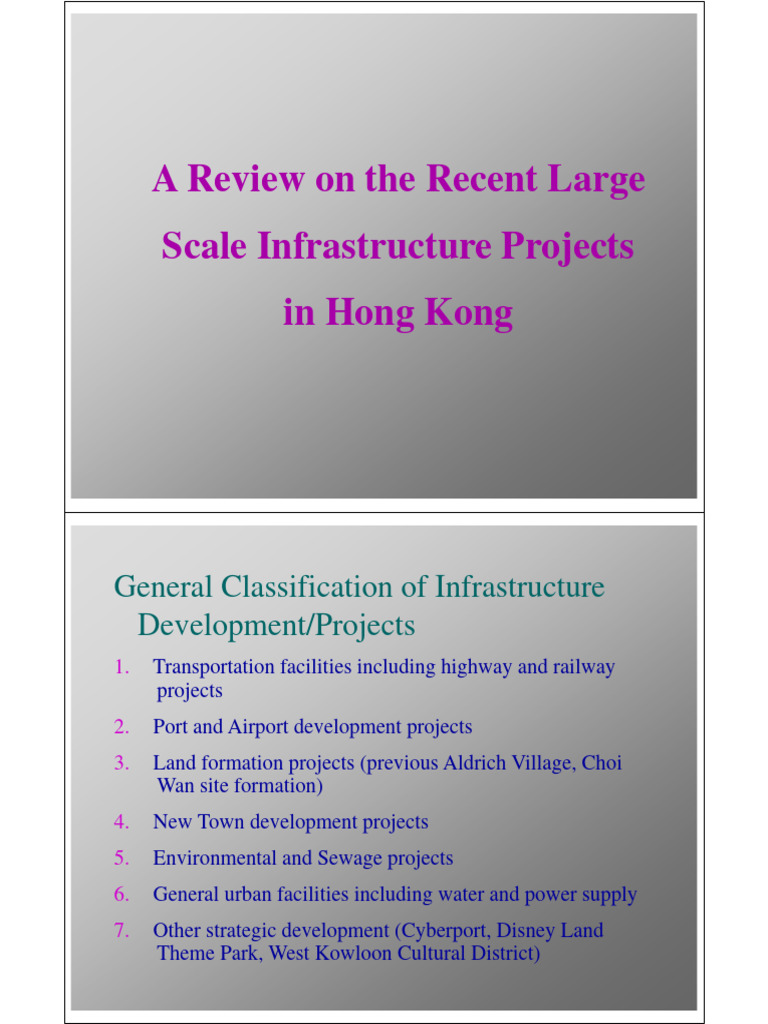 Infrastructure Development Full Version | PDF | Transport ...