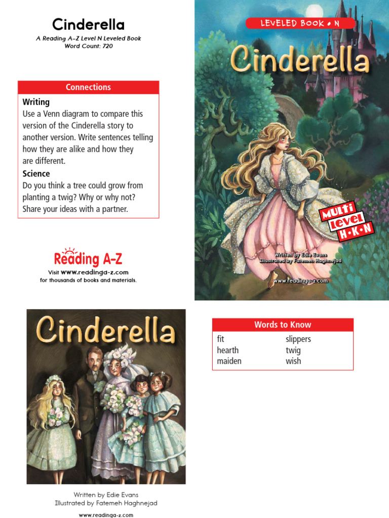 Cinderella: A Level N Story | PDF | Cinderella | Fairy Tales