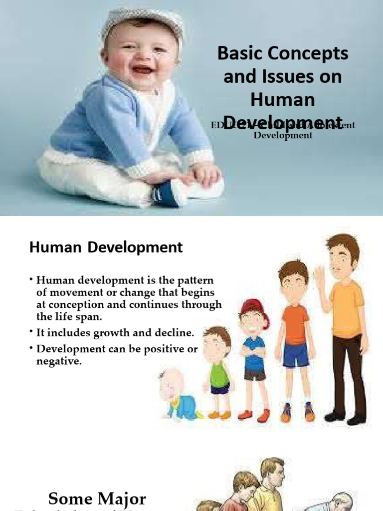Basic Concepts and Issues On Human Development | PDF | Developmental ...