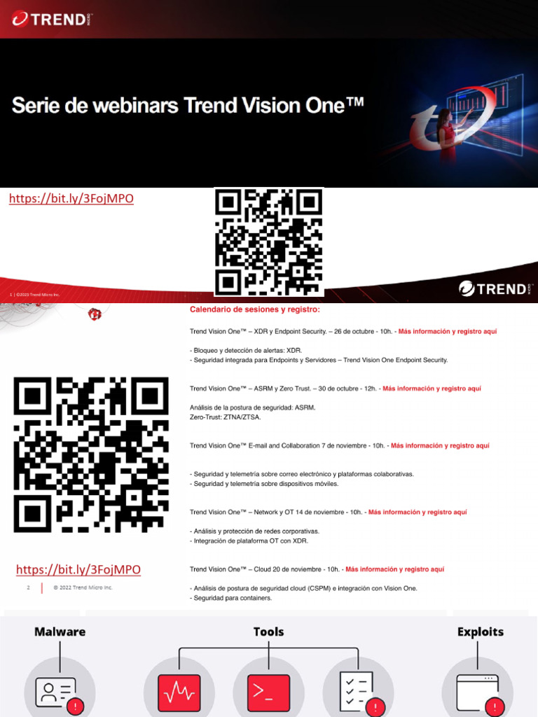 Seguridad Integral con Trend Vision One | PDF | Redes de computadoras ...