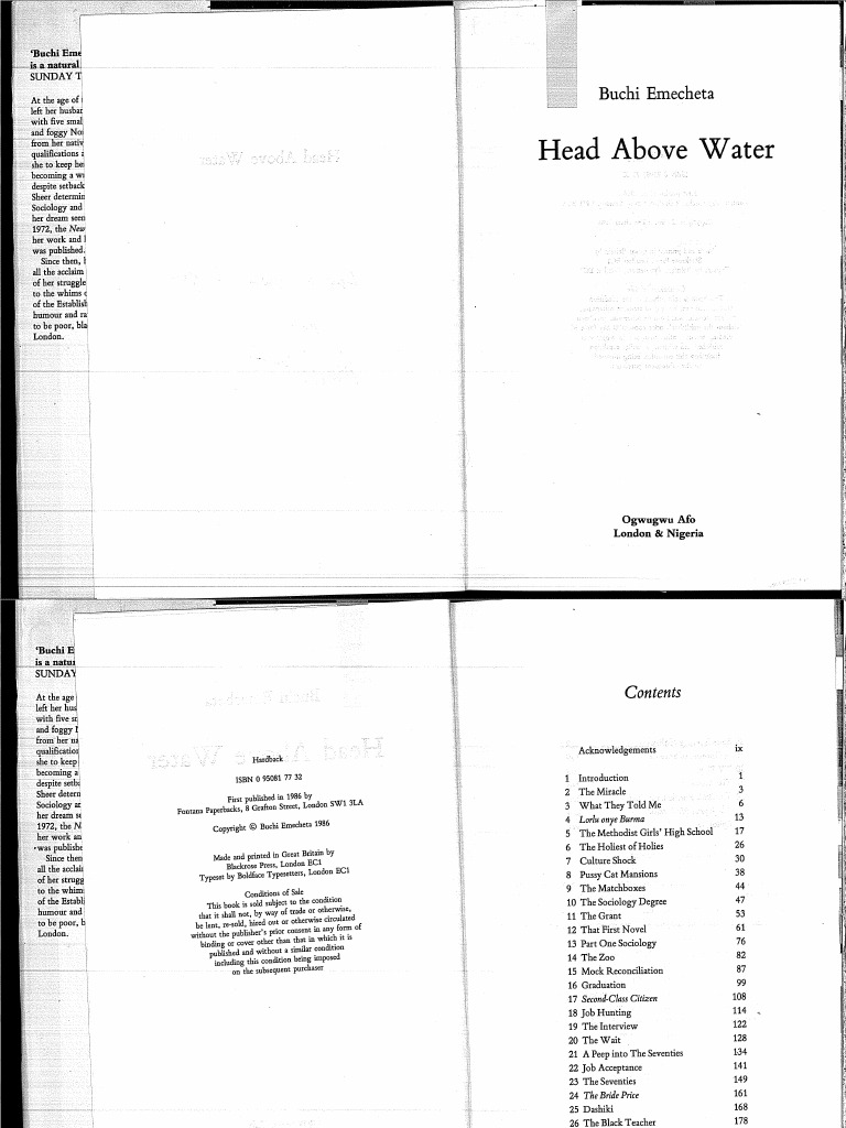 ''Head Above Water'' | PDF