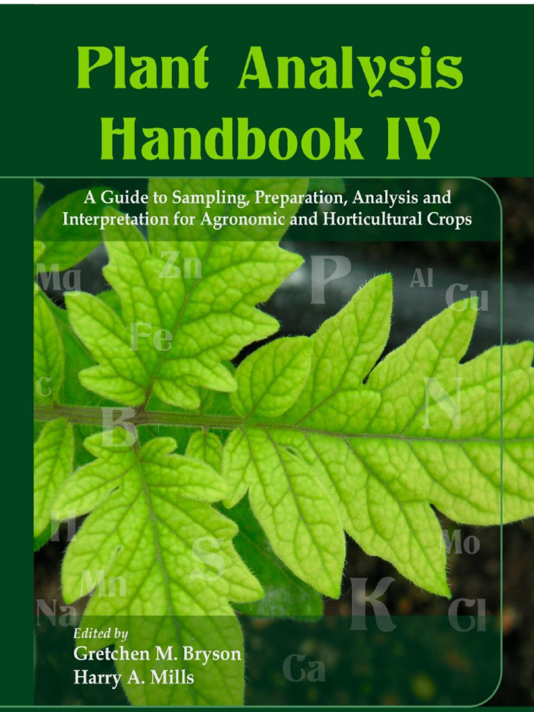 Plant Analysis Handbook IV - 2 | PDF | Plant Nutrition | Soil