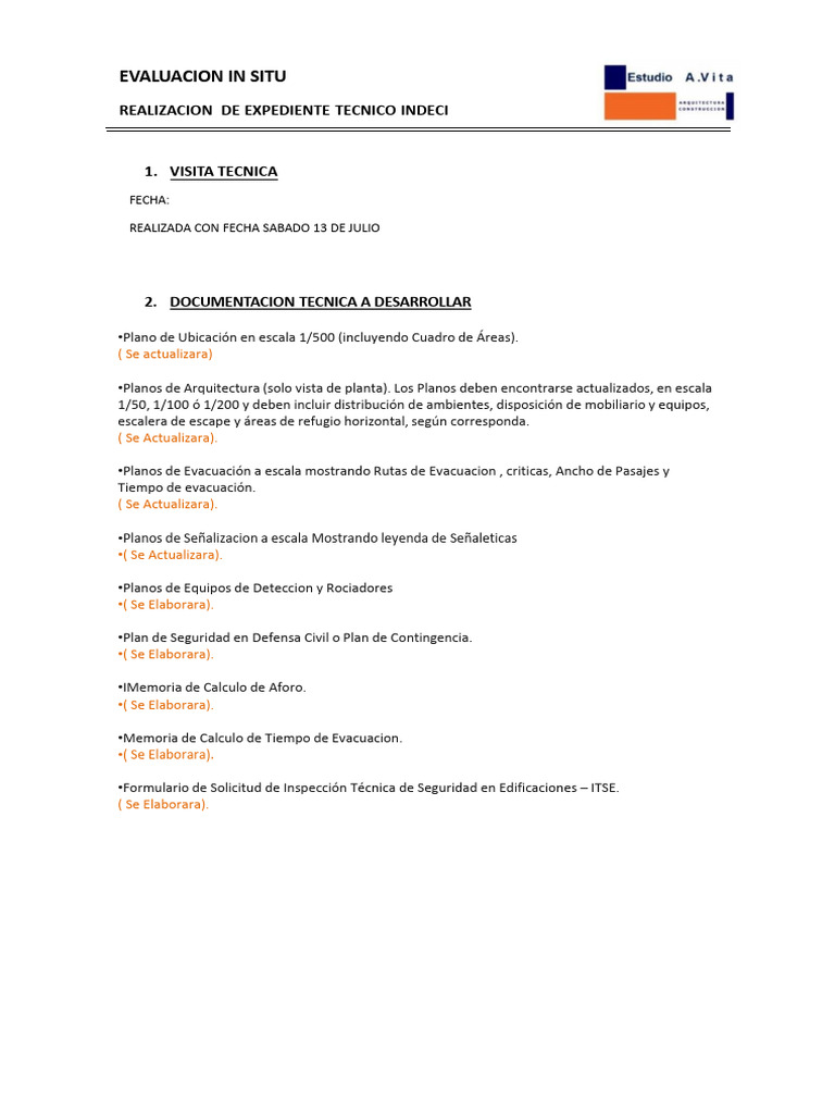 Diagnostico de Documentacion Indeci Geo | PDF