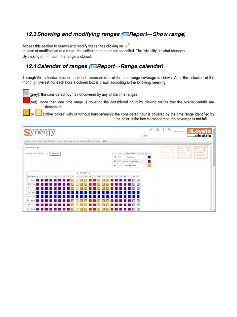 Modify and View Time Ranges | PDF