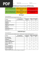 CATS - Scoring Sheet | PDF