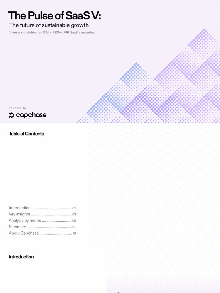 Capchase Pulse of SaaS V 1712051034 | PDF
