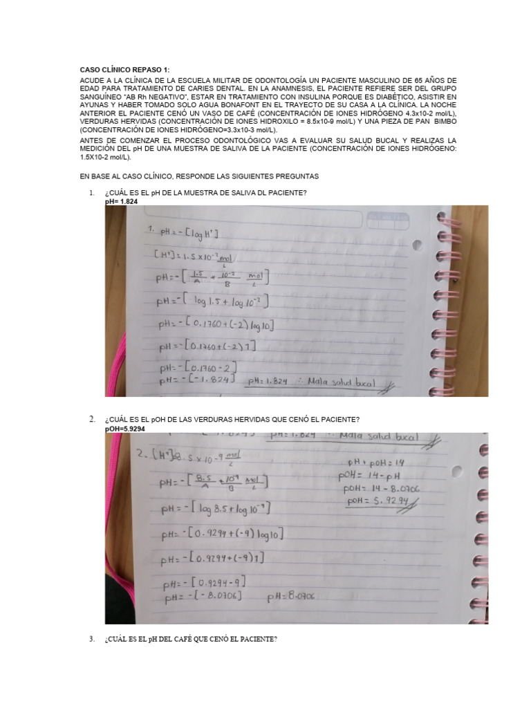 Casos Clínicos Repaso | PDF | Adn | Aminoácidos