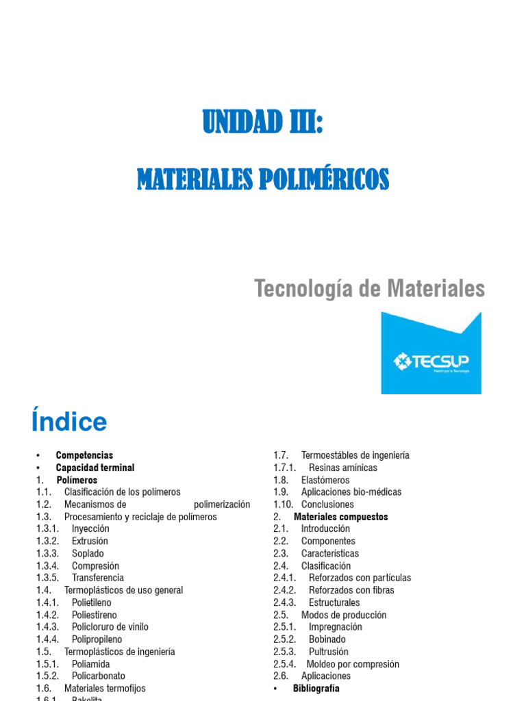 Materiales Polimericos | PDF | Epoxy | Polímeros