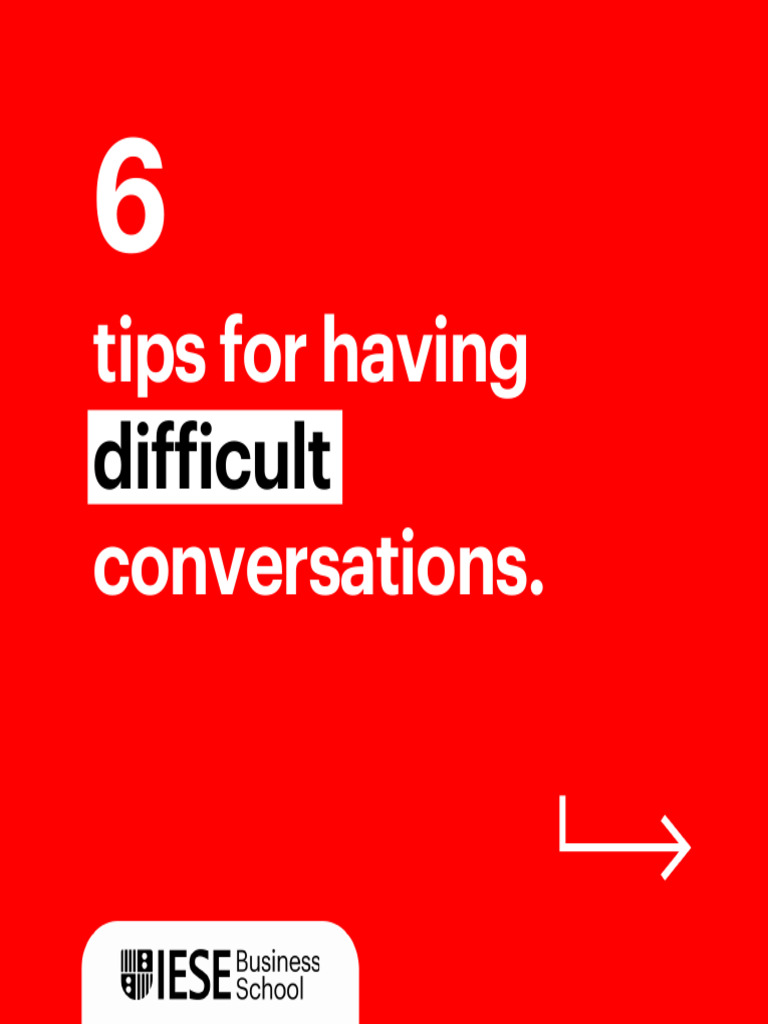 6 Tips For Having Difficult Conversations 1647598372 | PDF
