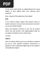 Investiture_Ceremony_Anchoring_Script (1) | PDF