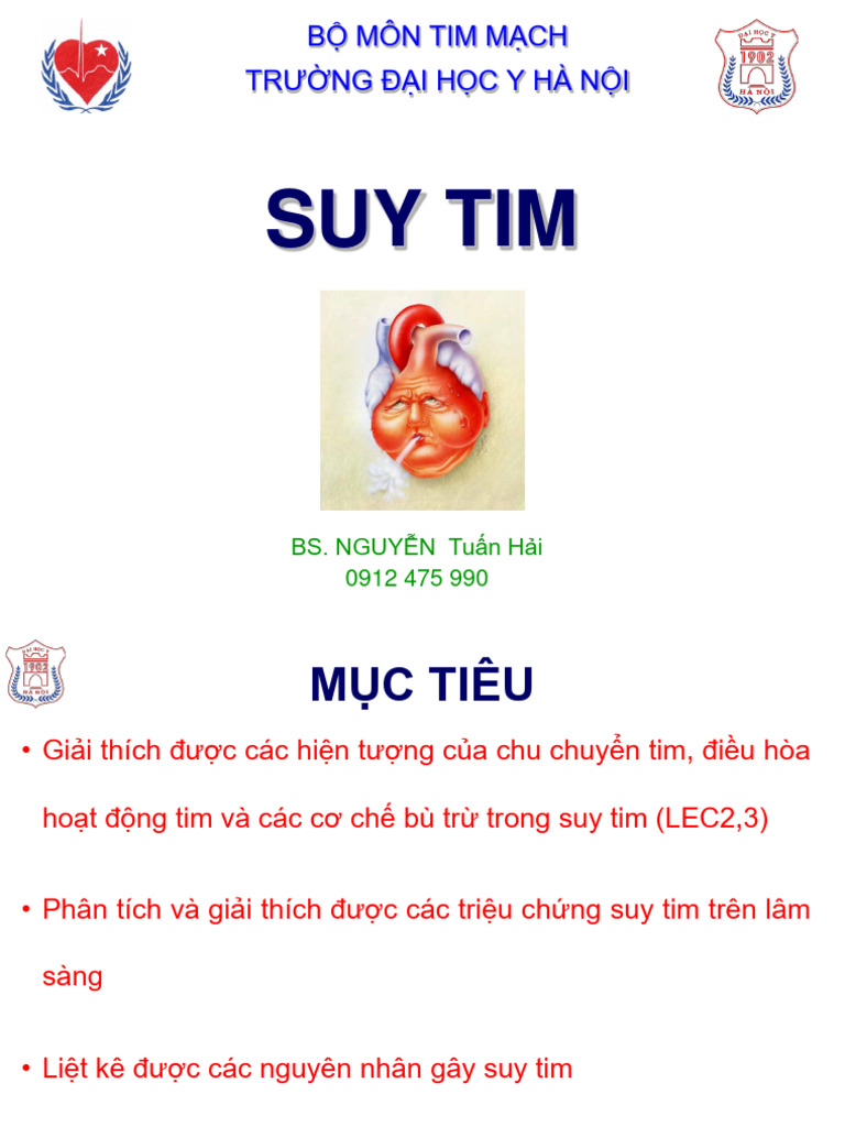 SUY TIM VÀ BỆNH CƠ TIM | PDF