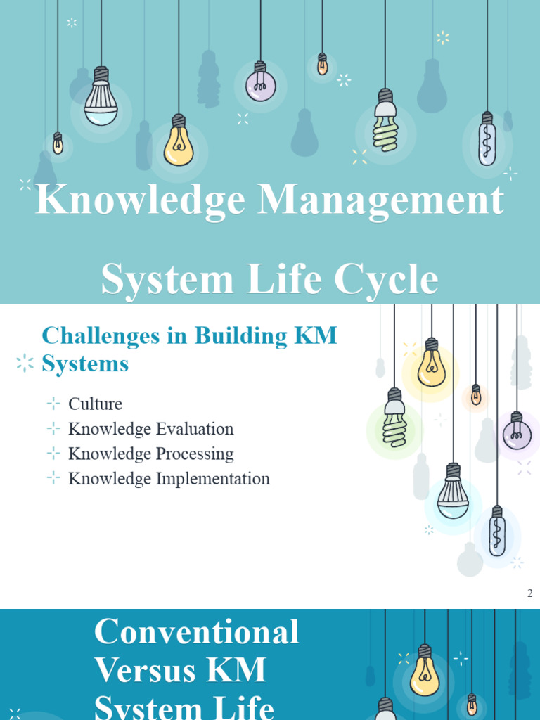 KM Life Cycle | PDF | Knowledge | Software Prototyping