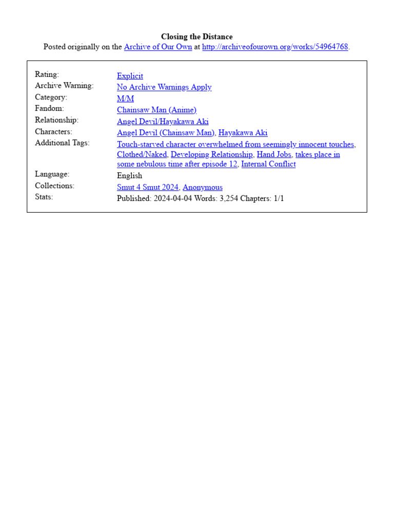 Closing The Distance | PDF