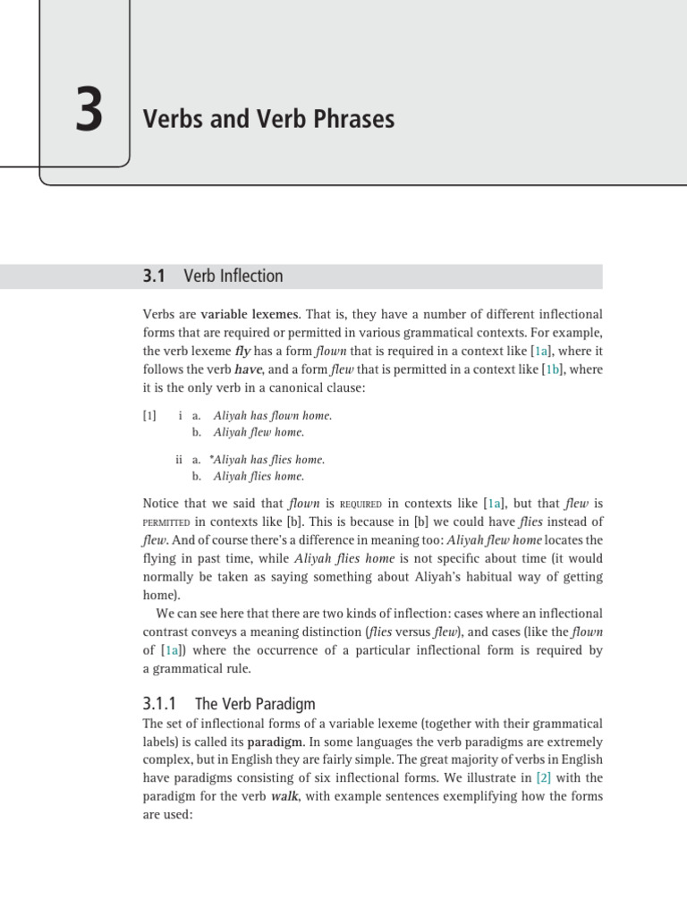 Huddleston, Pullum & Reynolds (2022) - The Verb and The VP | PDF | Verb ... Huddleston, Pullum & Reynolds (2022) - The Verb and The VP | PDF | Verb ...