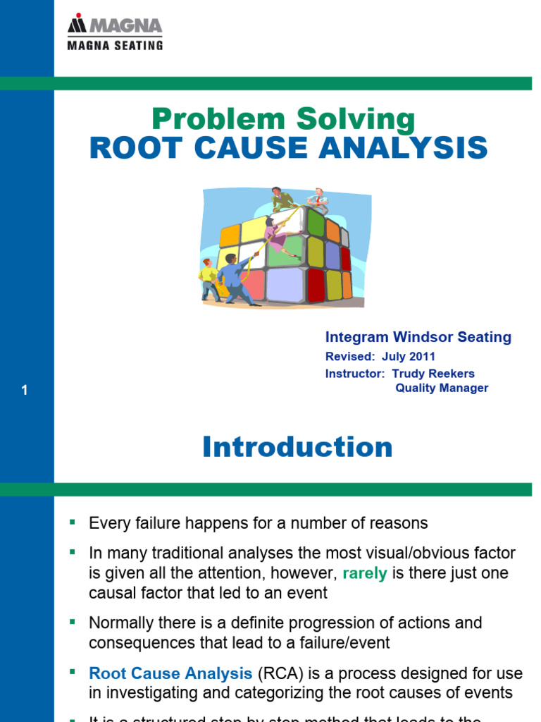 Root Cause Analysis Guide | PDF | Career & Growth | Business