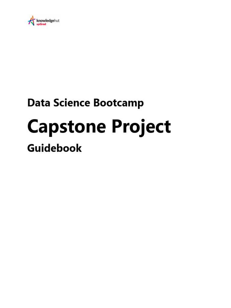 Data Science Capstone Project Guide | PDF | Data Analysis | Data Science