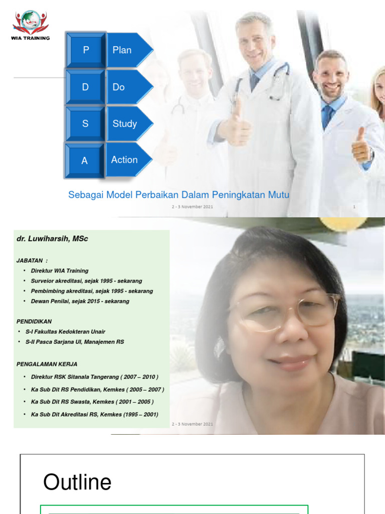 PDSA: Model Perbaikan Mutu Rumah Sakit | PDF