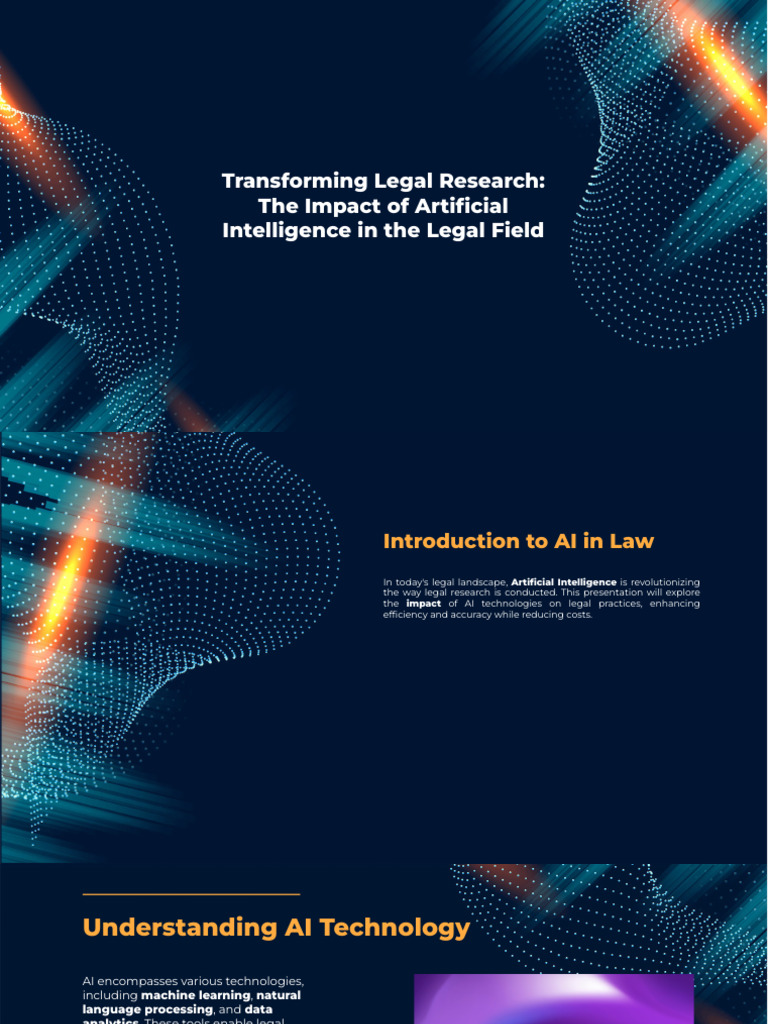 Slidesgo Transforming Legal Research The Impact of Artificial ... Slidesgo Transforming Legal Research The Impact of Artificial ...