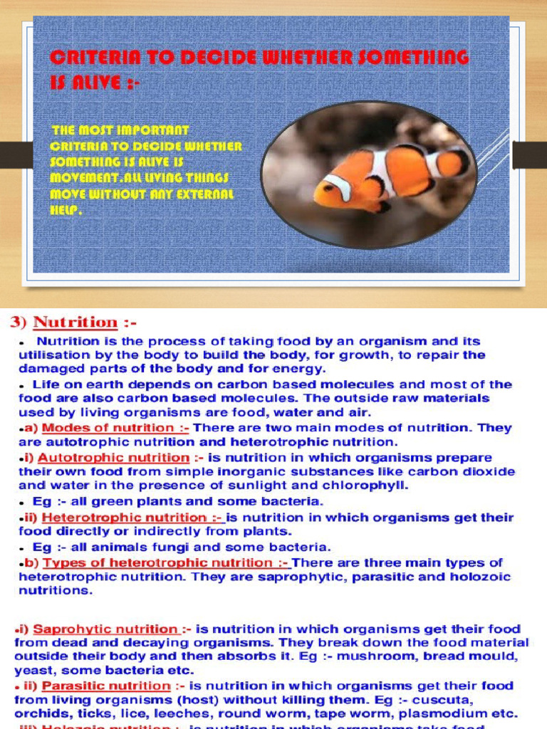 Life Process | PDF | Science & Mathematics