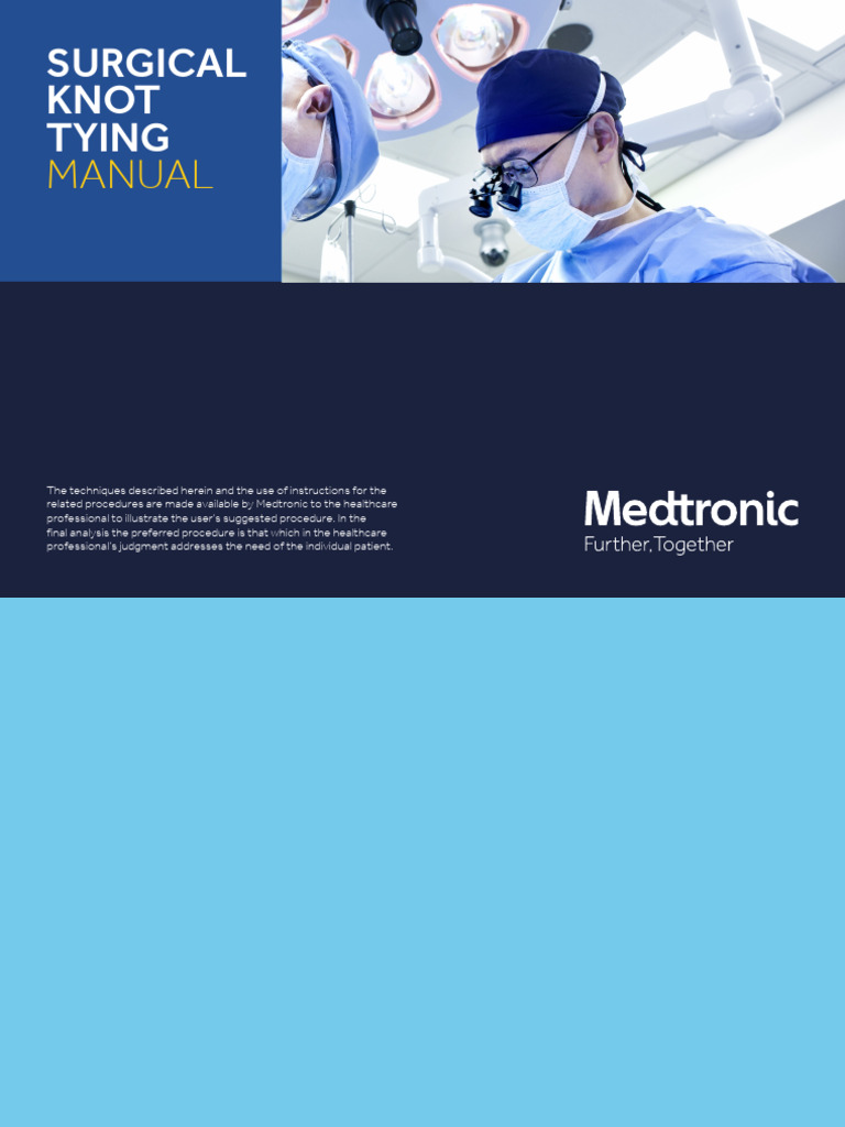 Knot Tying Manual 619174 | PDF | Surgical Suture | Knot